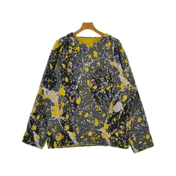 【ブランド】OVERCOAT (オーバーコート)【タイプ】メンズ【商品番号】2200651184069r20260213【コンディション】ランク：A   【カラー】グレーx黄x紫等(総柄)【サイズ】M【実寸(cm)】身幅:67cm,裄丈:8...