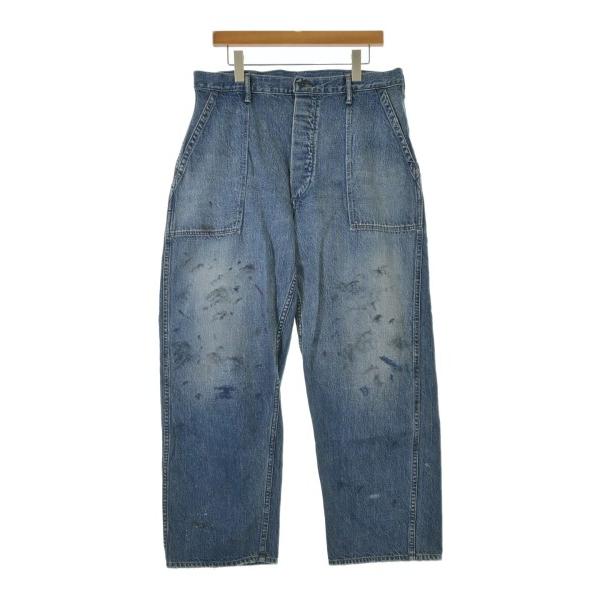 【ブランド】BOW WOW (バウワウ)【タイプ】メンズ【商品番号】2200662486299r20260308【コンディション】ランク：新品同様   【カラー】青(デニム)【サイズ】M【実寸(cm)】ウエスト:86cm,裾周り:47.5c...