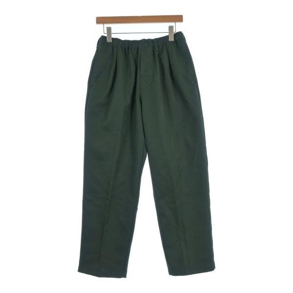 【ブランド】COMFORTABLE REASON (コンフォータブルリーズン)【タイプ】メンズ【商品番号】2200678959374r20260523【コンディション】ランク：B   【カラー】深緑【サイズ】-(XS位)【実寸(cm)】ウエ...