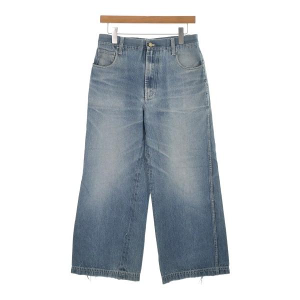 【ブランド】WALES BONNER (ウェールズボナー)【タイプ】メンズ【商品番号】2200638566086r20251219【コンディション】ランク：B   詳細：品質表示なし【カラー】青(デニム)【サイズ】-(M位)【実寸(cm)】...