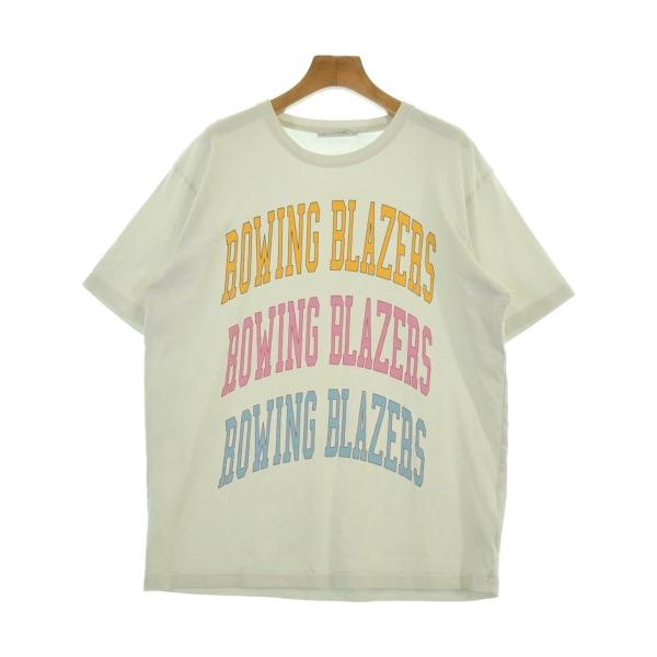 【ブランド】ROWING BLAZERS (ローリングブレザー)【タイプ】メンズ【商品番号】2200595153053r20250912【コンディション】ランク：B   【カラー】白【サイズ】L【実寸(cm)】身幅:53cm,肩幅:49cm...