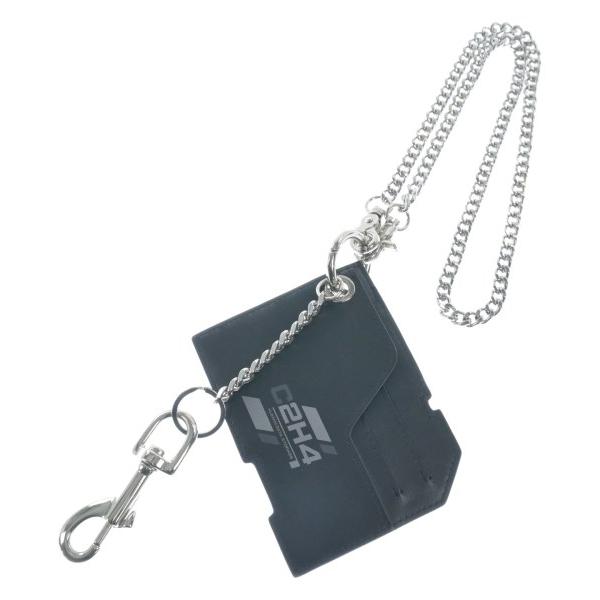 【ブランド】C2H4 LA (シーツーエイチフォーエルエー)【タイプ】メンズ【商品番号】2200621200133r20251201【コンディション】ランク：A   【カラー】黒xシルバー【サイズ】-【実寸(cm)】全長:49.5cm,本体...