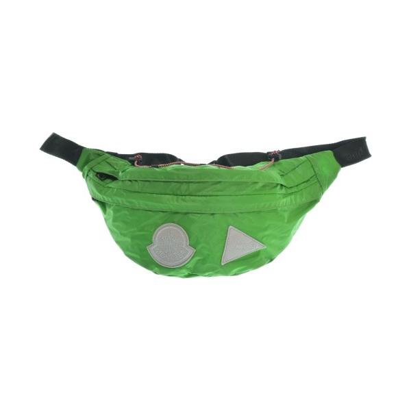 【ブランド】MONCLER GENIUS (モンクレールジーニアス)【タイプ】メンズ【商品番号】2200634661419r20260202【コンディション】ランク：A   【カラー】緑【サイズ】-【実寸(cm)】横:34cm,高さ:15c...