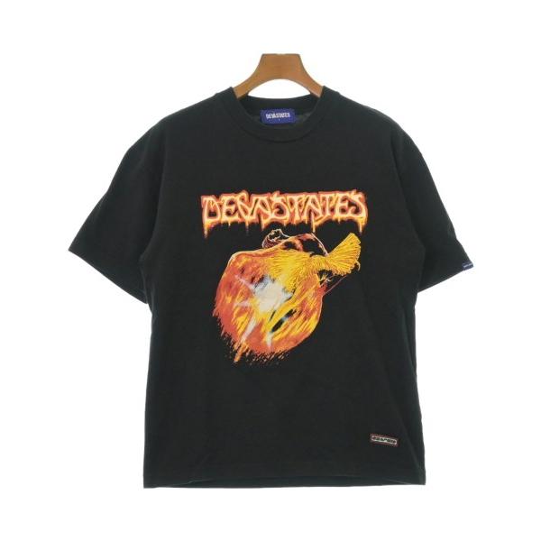 【タイプ】メンズ【商品番号】2200531263099r20250312【コンディション】ランク：B   【カラー】黒【サイズ】S【実寸(cm)】身幅:49.5cm,肩幅:51.5cm,袖丈:21cm,着丈:64cm【素材】綿100% 【原...