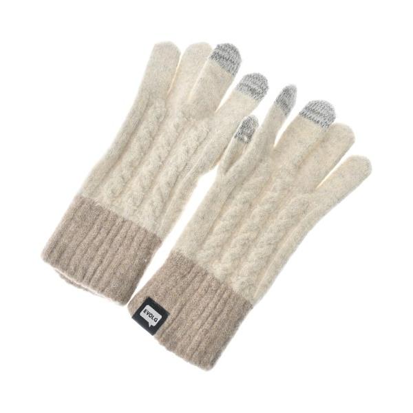 【ブランド】EVOLG (エヴォログ)【タイプ】レディース【商品番号】2200649488025r20260209【コンディション】ランク：A   【カラー】アイボリーxベージュ【サイズ】-【実寸(cm)】手首まわり:16cm,甲幅:8.5...