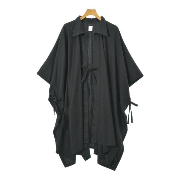 【ブランド】NOT CONVENTIONAL (ノットコンベンショナル)【タイプ】メンズ【商品番号】2200687202034r20260522【コンディション】ランク：B   【カラー】黒【サイズ】F【実寸(cm)】身幅:128cm,裄丈...