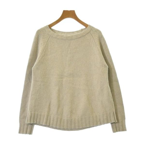 【ブランド】BREBIS NOIR (ブレビノアール)【タイプ】レディース【商品番号】2200564480104r20251016【コンディション】ランク：B   詳細：毛羽立ち、左袖シミあり【カラー】ベージュ【サイズ】42(M位)【実寸(...