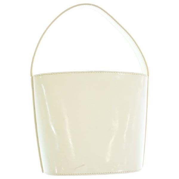 【タイプ】レディース【商品番号】2200499271716r20241106【コンディション】ランク：B   詳細：スレ、汚れがあります。【カラー】アイボリー系【サイズ】-【実寸(cm)】横:23cm,高さ:17.5cm,マチ:12.5cm...