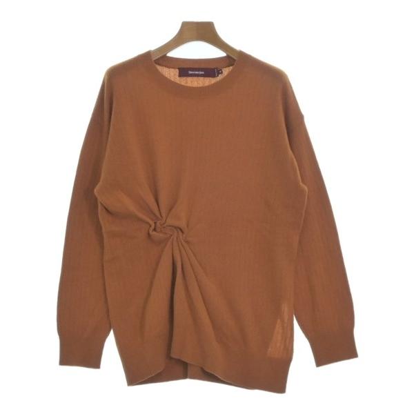 【タイプ】レディース【商品番号】2200406562029r20240127【コンディション】ランク：B   【カラー】オレンジ【サイズ】S【実寸(cm)】身幅:52cm,肩幅:50cm,袖丈:51cm,着丈:65cm【素材】カシミヤ100...