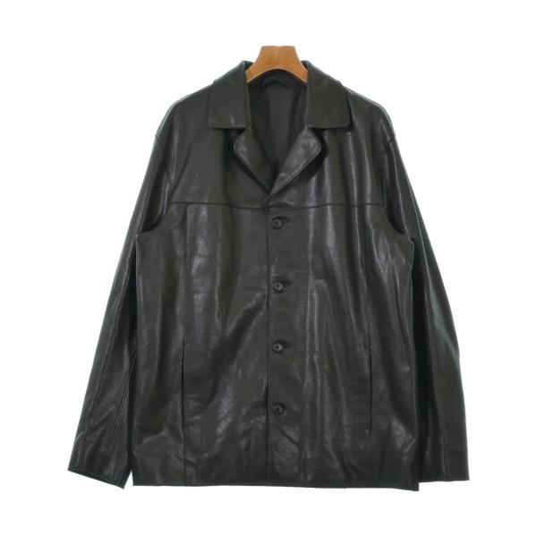 【ブランド】YOKE (ヨーク)【タイプ】メンズ【商品番号】2200612634015r20251015【コンディション】ランク：新品同様   【カラー】黒【サイズ】3(L位)【実寸(cm)】身幅:59.5cm,肩幅:51cm,袖丈:67....