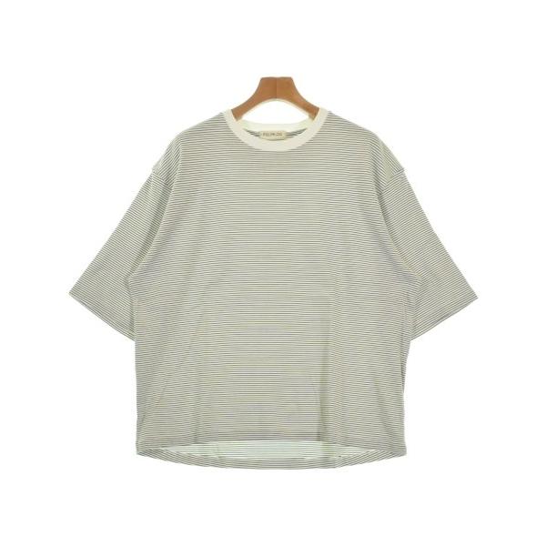 【ブランド】POLYPLOID (ポリプロイド)【タイプ】メンズ【商品番号】2200658168031r20260223【コンディション】ランク：B   詳細：首まわり汚れあり【カラー】白x黒(ボーダー)【サイズ】3(L位)【実寸(cm)】...