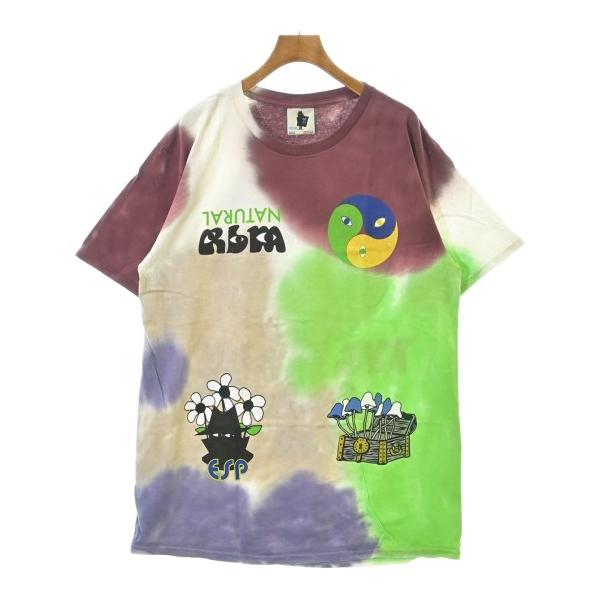 【ブランド】CRIMEWAVE (クライムウェーブ)【タイプ】メンズ【商品番号】2200546433289r20251004【コンディション】ランク：A   【カラー】エンジx黄緑xベージュ等【サイズ】M【実寸(cm)】身幅:51.5cm,...