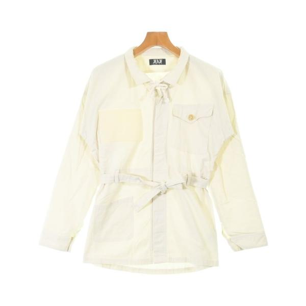 【ブランド】FAF (フェイクアスフラワーズ)【タイプ】メンズ【商品番号】2200642989062r20260225【コンディション】ランク：B   【カラー】アイボリー系【サイズ】2(M位)【実寸(cm)】身幅:57cm,肩幅:59.5...