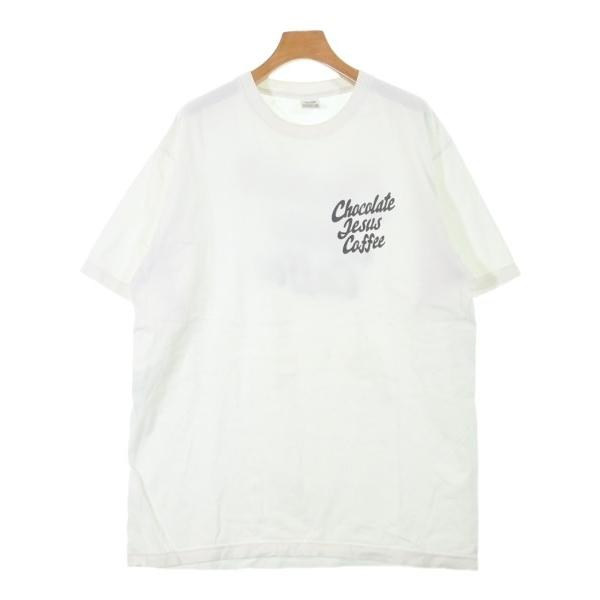 【ブランド】Chocolate Jesus (チョコレートジーザス)【タイプ】メンズ【商品番号】2200628281067r20251123【コンディション】ランク：B   詳細：首まわり汚れあり【カラー】白【サイズ】XL【実寸(cm)】身...