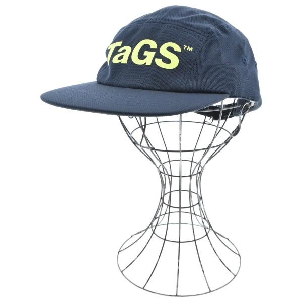 【ブランド】TAGS WKGPTY (タグスワーキングパーティー)【タイプ】メンズ【商品番号】2200681337268r20260507【コンディション】ランク：A   【カラー】紺【サイズ】F【実寸(cm)】頭まわり:60cm,ツバ:7...