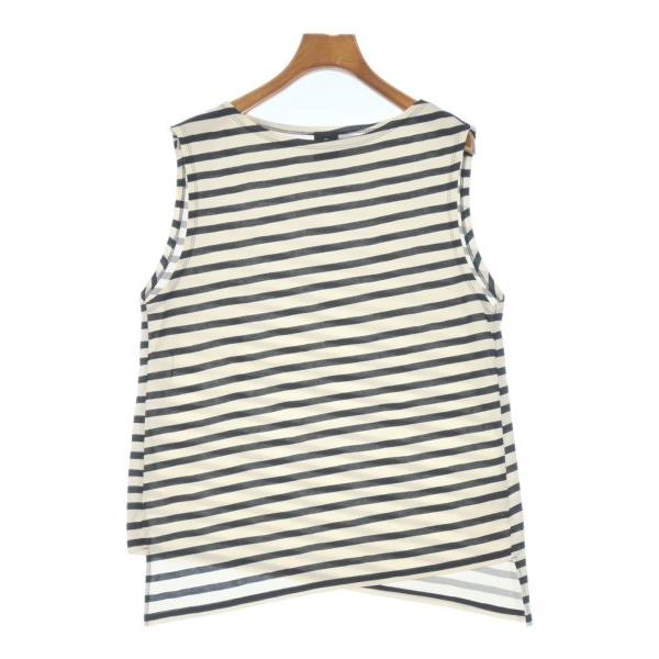 【ブランド】sese (セセ)【タイプ】レディース【商品番号】2200667451100r20260331【コンディション】ランク：A   【カラー】白x黒(ボーダー)【サイズ】F【実寸(cm)】身幅:48cm,肩幅:39.5cm,着丈:6...