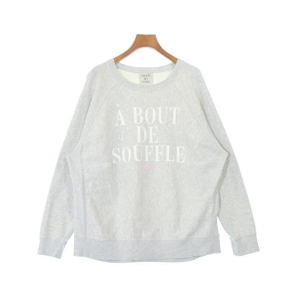 【ブランド】HEAR MY NAME (ヒアマイネイム)【タイプ】レディース【商品番号】2200654219010r20260209【コンディション】ランク：B   【カラー】グレー【サイズ】F【実寸(cm)】身幅:58cm,裄丈:85cm...