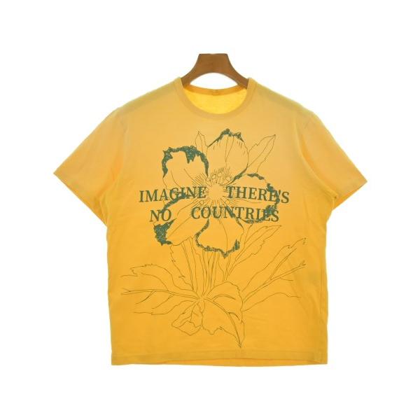 【ブランド】KHOKI (コッキ)【タイプ】メンズ【商品番号】2200644690089r20260116【コンディション】ランク：B   【カラー】黄【サイズ】2(M位)【実寸(cm)】身幅:53cm,肩幅:42.5cm,袖丈:20.5c...