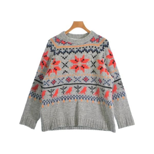 【ブランド】KHOKI (コッキ)【タイプ】メンズ【商品番号】2200674045095r20260422【コンディション】ランク：A   【カラー】グレーx赤xオレンジ等(総柄)【サイズ】1(S位)【実寸(cm)】身幅:55cm,裄丈:7...