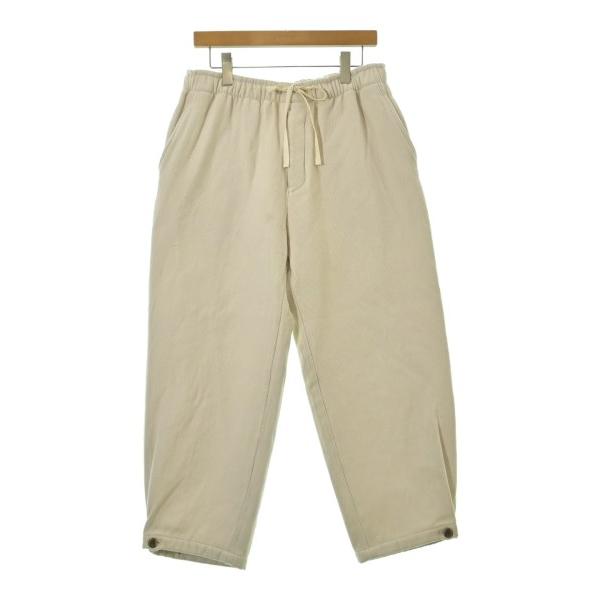 【ブランド】KHOKI (コッキ)【タイプ】メンズ【商品番号】2200682191050r20260509【コンディション】ランク：C   詳細：ウエストまわり汚れあり【カラー】アイボリー【サイズ】1(S位)【実寸(cm)】ウエスト:77c...
