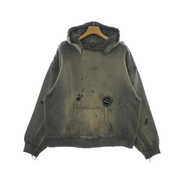 【タイプ】メンズ【商品番号】2200538077026r20250219【コンディション】ランク：A   【カラー】グレー【サイズ】L【実寸(cm)】身幅:61cm,裄丈:92cm,着丈:65cm【素材】(表地、裏地)綿100% 【原産国】...