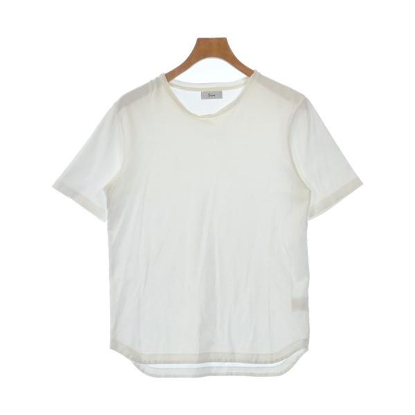 【ブランド】STIR (スティア)【タイプ】メンズ【商品番号】2200641433047r20251228【コンディション】ランク：B   【カラー】白【サイズ】3(L位)【実寸(cm)】身幅:48cm,肩幅:43cm,袖丈:24cm,着丈...