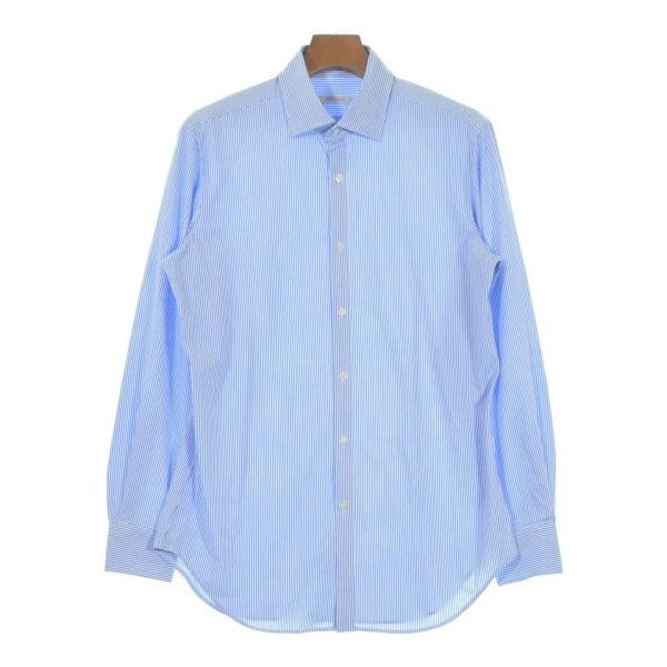 【ブランド】ARCODIO (アルコディオ)【タイプ】メンズ【商品番号】2200640996048r20260124【コンディション】ランク：B   【カラー】青x白(ストライプ)【サイズ】40(L位)【実寸(cm)】身幅:53cm,肩幅:...