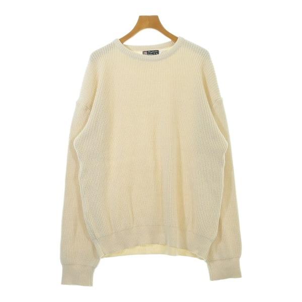 【ブランド】Binghamton Knitting (ビンガムトンニッティング)【タイプ】メンズ【商品番号】2200649205042r20260123【コンディション】ランク：A   【カラー】白【サイズ】XXL【実寸(cm)】身幅:55...