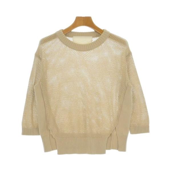 【ブランド】CONICAL (コニカル)【タイプ】レディース【商品番号】2200672756030r20260419【コンディション】ランク：B   【カラー】ベージュ【サイズ】F【実寸(cm)】身幅:51cm,肩幅:46cm,袖丈:33....