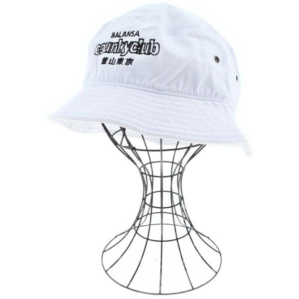 【ブランド】SOUND SHOP balansa (サウンドショップバランサ)【タイプ】メンズ【商品番号】2200546433685r20251006【コンディション】ランク：新品同様   【カラー】白【サイズ】L/XL【実寸(cm)】頭ま...