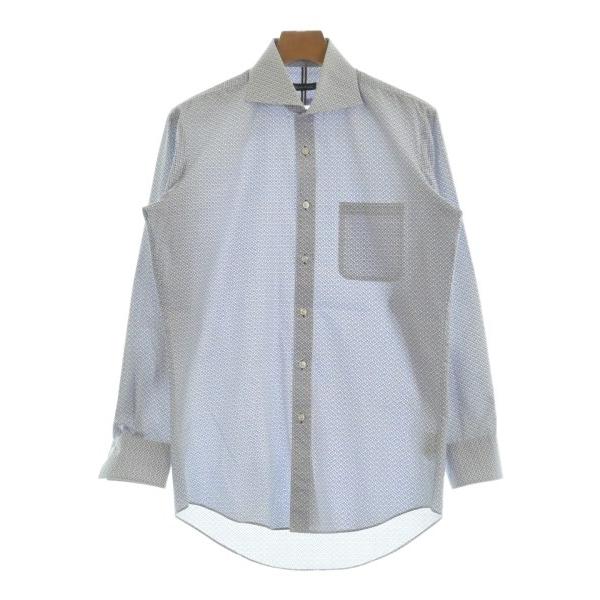 【ブランド】ALFREDO BERETTA (アルフレッドベレッタ)【タイプ】メンズ【商品番号】2200662560029r20260310【コンディション】ランク：B   【カラー】白x紫(総柄)【サイズ】-(S位)【実寸(cm)】身幅:...