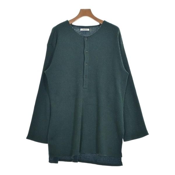 【ブランド】MATSUFUJI (マツフジ)【タイプ】メンズ【商品番号】2200582393127r20251030【コンディション】ランク：B   【カラー】緑x紺(チェック)【サイズ】3(L位)【実寸(cm)】身幅:59cm,肩幅:54...