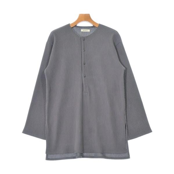 【ブランド】MATSUFUJI (マツフジ)【タイプ】メンズ【商品番号】2200676347043r20260418【コンディション】ランク：B   詳細：ブランドタグ汚れあり【カラー】グレー【サイズ】2(M位)【実寸(cm)】身幅:53c...