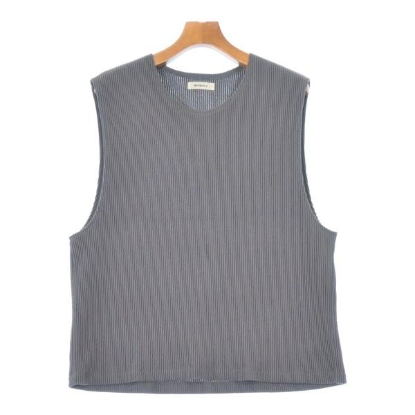 【ブランド】MATSUFUJI (マツフジ)【タイプ】メンズ【商品番号】2200676347050r20260418【コンディション】ランク：B   【カラー】グレー【サイズ】3(L位)【実寸(cm)】身幅:53cm,肩幅:44cm,着丈:...