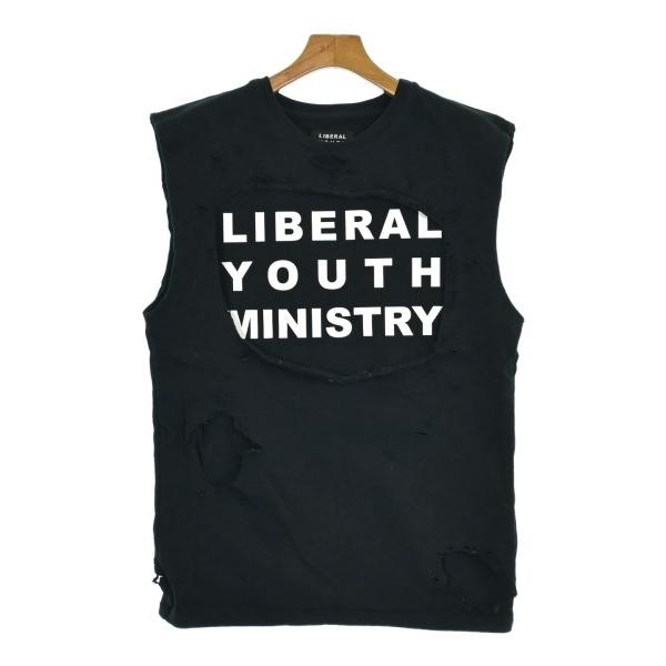 【ブランド】Liberal Youth Ministry (リベラルユースミニストリー)【タイプ】メンズ【商品番号】2200634427282r20251210【コンディション】ランク：B   【カラー】黒【サイズ】S【実寸(cm)】身幅:...