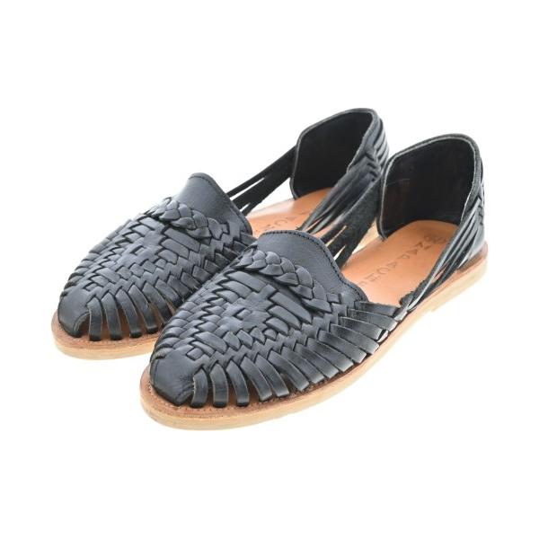 【ブランド】MAPACHE (マパシェ)【タイプ】レディース【商品番号】2200609011041r20251021【コンディション】ランク：B   詳細：スレあり【カラー】黒【サイズ】EU37(23.5cm位)【実寸(cm)】高さ:7cm...