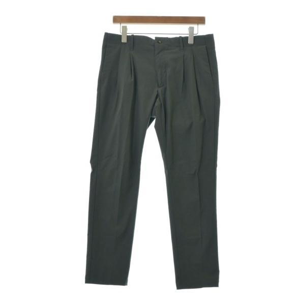 【ブランド】giabsarchivio (ジャブスアルキヴィオ)【タイプ】メンズ【商品番号】2200656812110r20260228【コンディション】ランク：B   【カラー】カーキ【サイズ】50(XL位)【実寸(cm)】ウエスト:83...