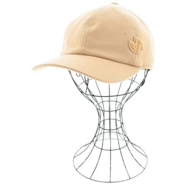 【ブランド】PATOU (パトゥ)【タイプ】レディース【商品番号】2200656026043r20260227【コンディション】ランク：B   【カラー】ベージュ【サイズ】M【実寸(cm)】頭まわり:55.5cm,ツバ:7cm,高さ:10c...