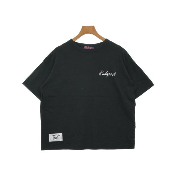 【ブランド】BUDSPOOL (バッズプール)【タイプ】メンズ【商品番号】2200582021099r20251030【コンディション】ランク：B   【カラー】黒【サイズ】S【実寸(cm)】身幅:53cm,肩幅:50cm,袖丈:19.5c...