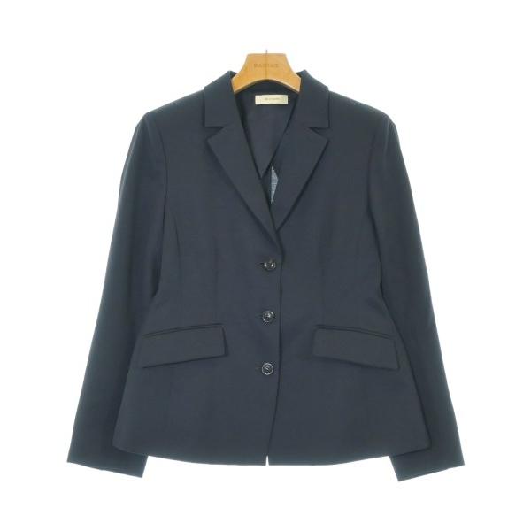 【ブランド】COLUMN (コラム)【タイプ】レディース【商品番号】2200676624106r20260523【コンディション】ランク：A   【カラー】紺【サイズ】38(M位)【実寸(cm)】身幅:42cm,肩幅:40.5cm,袖丈:5...