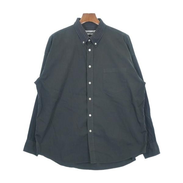 【ブランド】Journal Standard TRISECT2 (ジャーナルスタンダードトライセクト2)【タイプ】メンズ【商品番号】2200641990144r20260122【コンディション】ランク：B   【カラー】カーキx紺(ストライ...