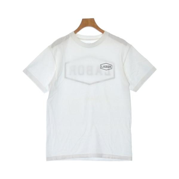 【ブランド】LABOR (レイバー)【タイプ】メンズ【商品番号】2200649228119r20260128【コンディション】ランク：B   詳細：品質表示なし【カラー】白【サイズ】M【実寸(cm)】身幅:47cm,肩幅:47cm,袖丈:2...