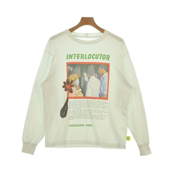 【ブランド】LOOSE JOINTS (ルーズジョイント)【タイプ】メンズ【商品番号】2200629865044r20251127【コンディション】ランク：A   【カラー】白【サイズ】S【実寸(cm)】身幅:51cm,肩幅:53cm,袖丈...