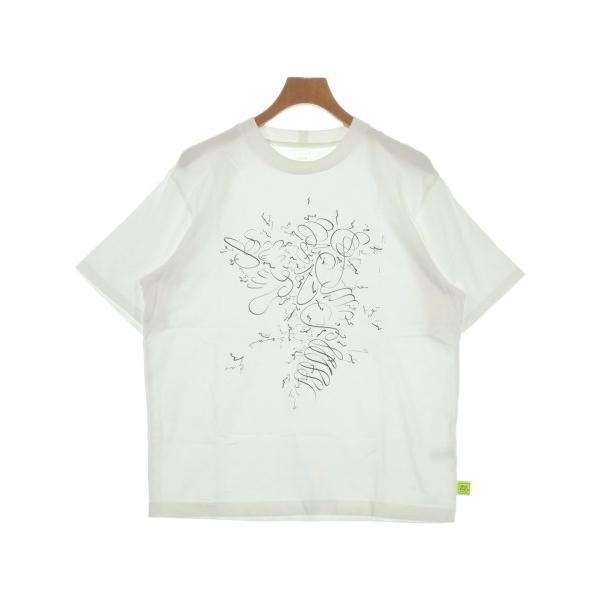 【ブランド】LOOSE JOINTS (ルーズジョイント)【タイプ】メンズ【商品番号】2200650675124r20260125【コンディション】ランク：B   詳細：首まわり汚れあり【カラー】白【サイズ】M【実寸(cm)】身幅:54.5...