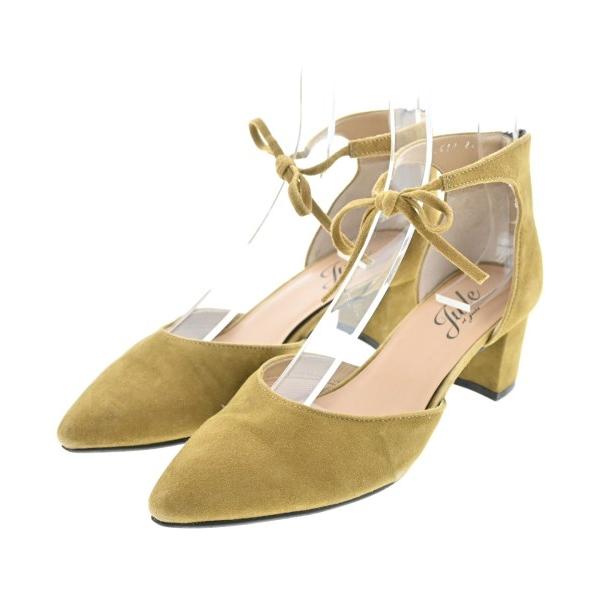 【ブランド】jule et jule (ジュールエジュール)【タイプ】レディース【商品番号】2200661966198r20260401【コンディション】ランク：B   【カラー】カーキ【サイズ】22.5cm【実寸(cm)】高さ:8cm,ヒ...