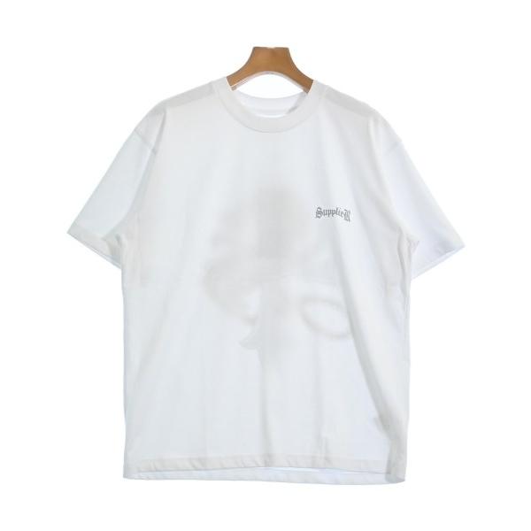【ブランド】SUPPLIER (サプライヤー)【タイプ】メンズ【商品番号】2200604406149r20250921【コンディション】ランク：新品同様   【カラー】白【サイズ】L【実寸(cm)】身幅:55cm,肩幅:53.5cm,袖丈:...