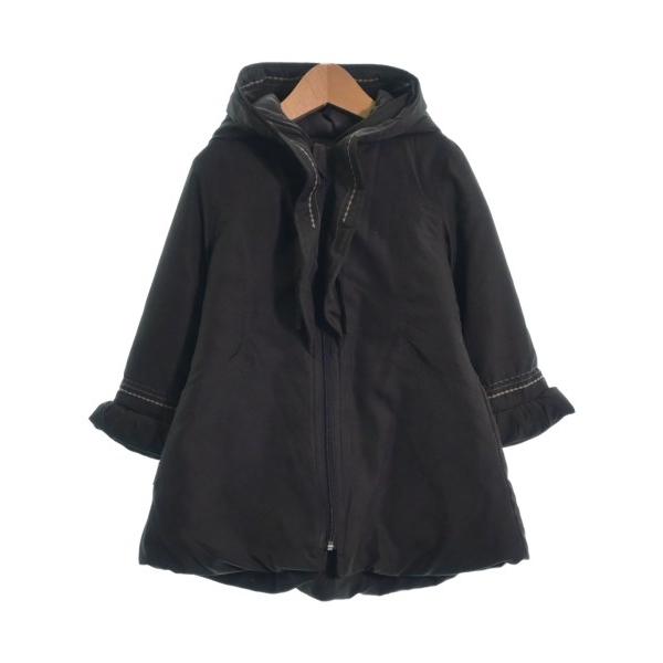 【ブランド】Terre de marins (テールドマラン)【タイプ】キッズ【商品番号】2200418800102r20240219【コンディション】ランク：B   【カラー】こげ茶【サイズ】100【実寸(cm)】身幅:35cm,肩幅:3...