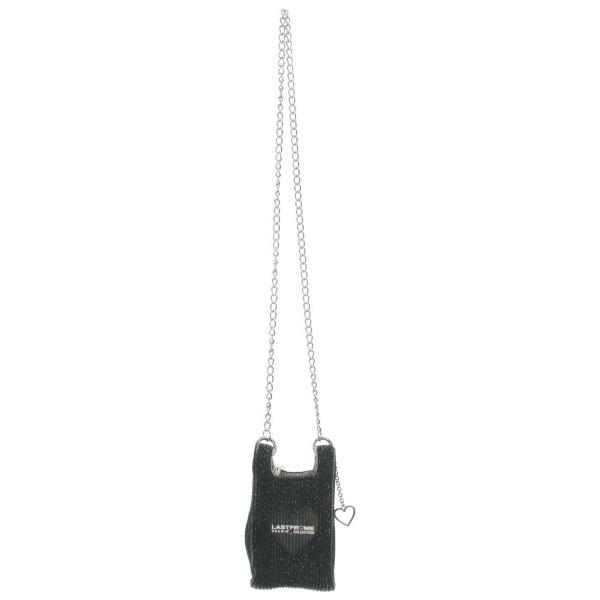 【ブランド】BASICK (ベイシックス)【タイプ】レディース【商品番号】2200684975047r20260515【コンディション】ランク：A   【カラー】黒(ラメ)【サイズ】-【実寸(cm)】横:11cm,高さ:14cm【その他詳細...