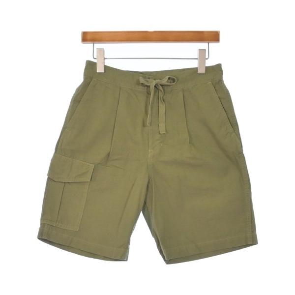【ブランド】halften (ハーフテン)【タイプ】メンズ【商品番号】2200594781080r20251013【コンディション】ランク：新品同様   【カラー】カーキ【サイズ】0(XS位)【実寸(cm)】ウエスト:70.5cm,裾周り:...