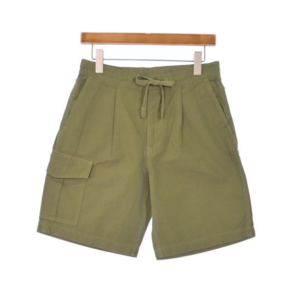【ブランド】halften (ハーフテン)【タイプ】メンズ【商品番号】2200594781097r20250913【コンディション】ランク：新品同様   【カラー】カーキ【サイズ】1(S位)【実寸(cm)】ウエスト:73cm,裾周り:53c...
